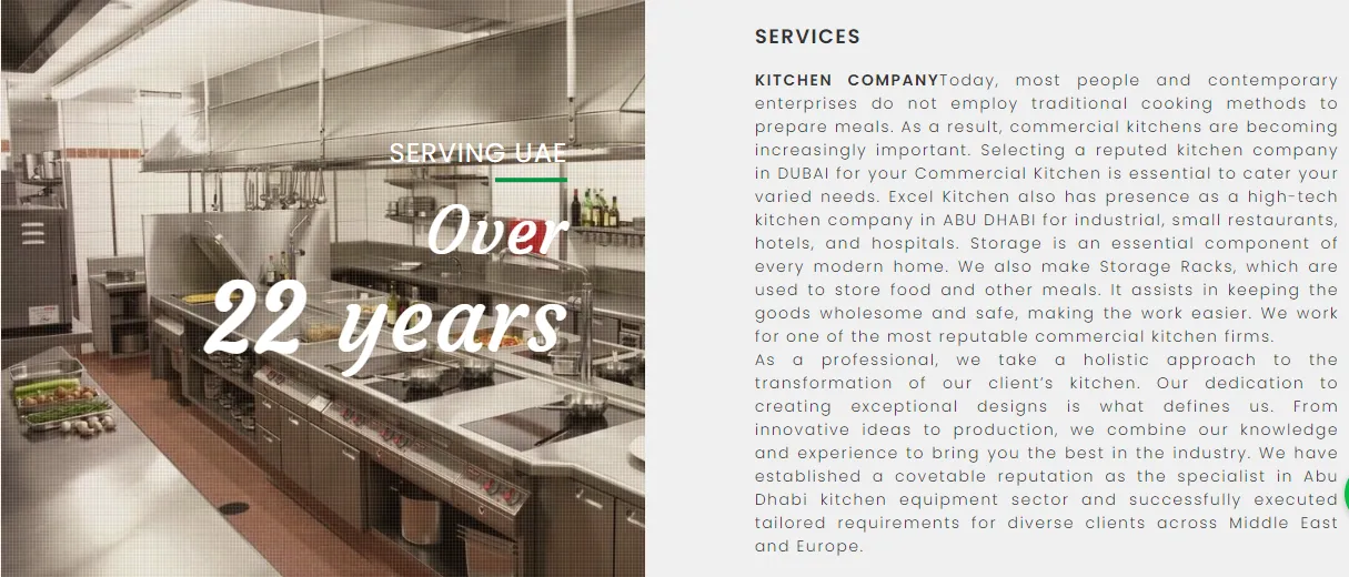 Excel Kitchen | Buildeey