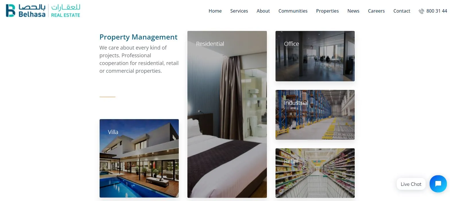 Head Office Building - Belhasa Real Estate | Buildeey