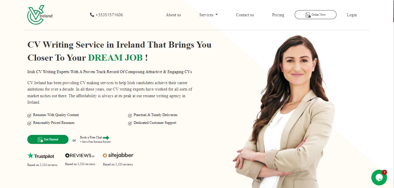 IE Cv Ireland | Buildeey