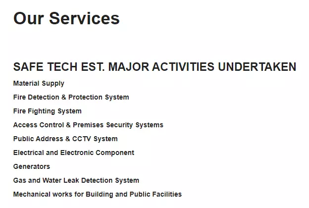 SAFE TECH | Buildeey